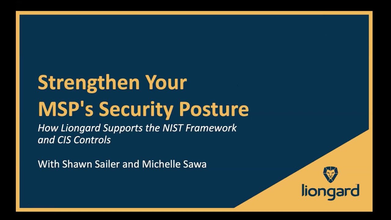 How MSPs Can Build A Strong Security Foundation Using 5 Tasks